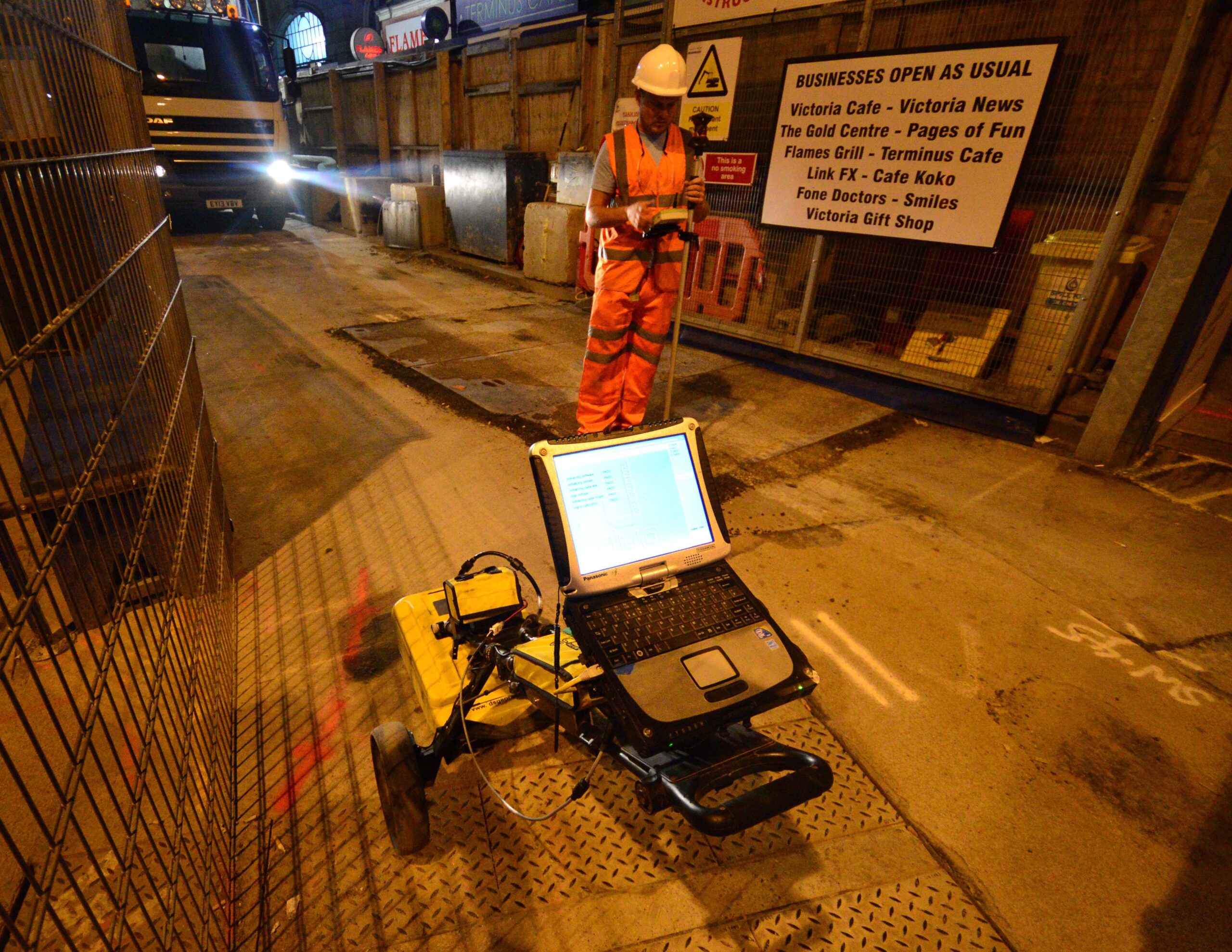 Alton Station GEOTEC GPR Utility Mapping Specialists
